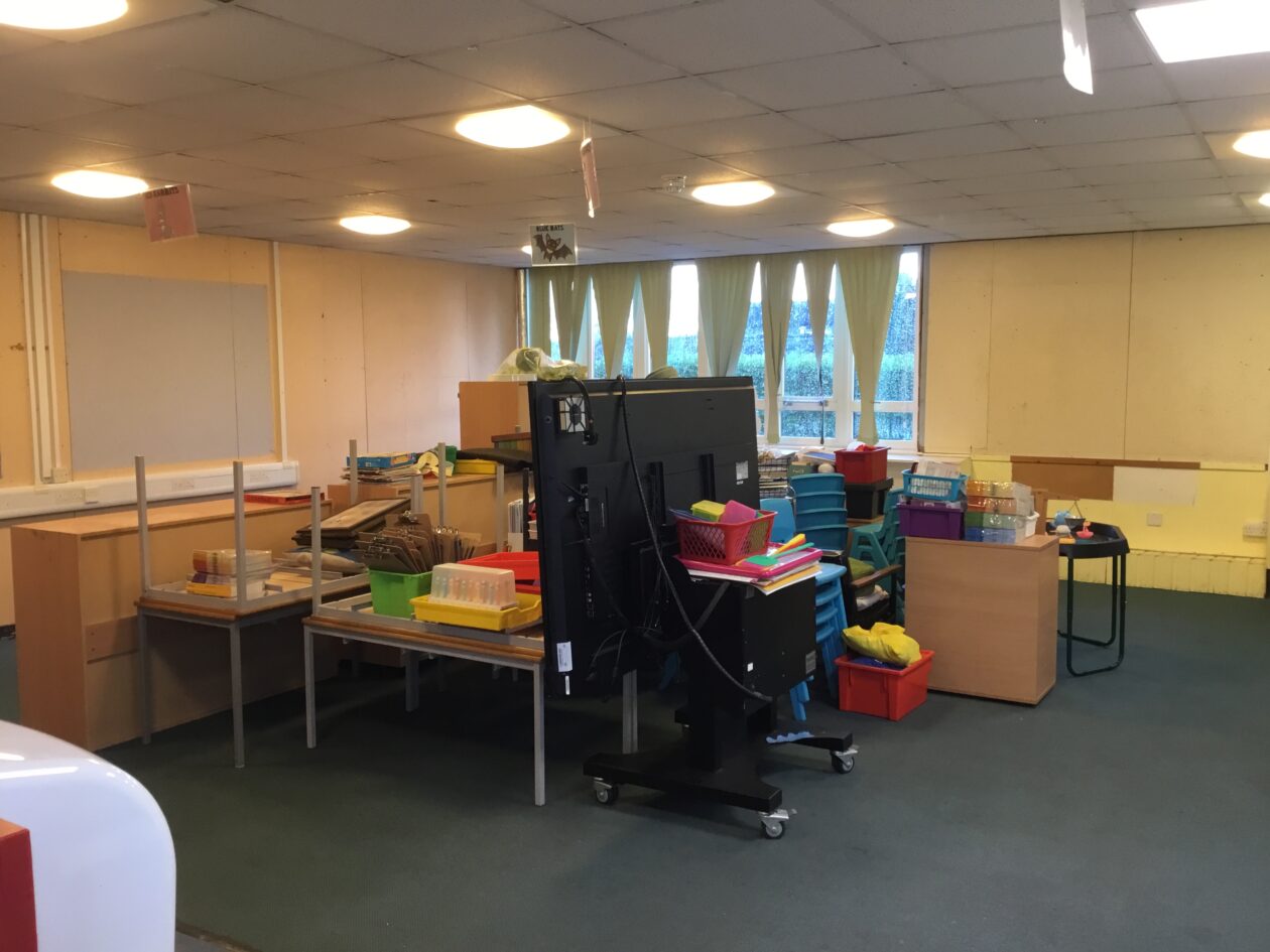 Classroom Renovation and PE changes – Primary 1/2 with Mrs Kane