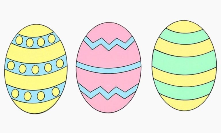 Numeracy Homework – Easter egg symmetry | Primary 2/3 – 2022/2023