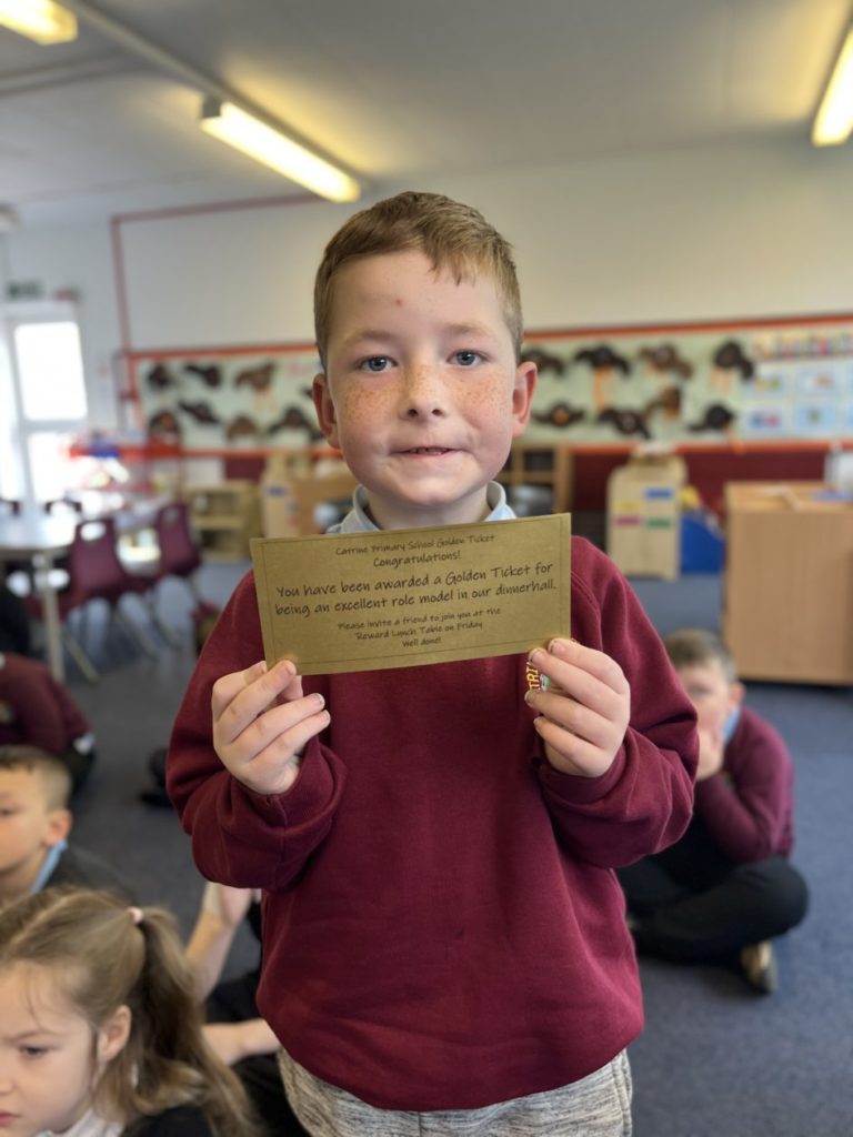 Golden Ticket Winners | Primary 2/3 – 2022/2023