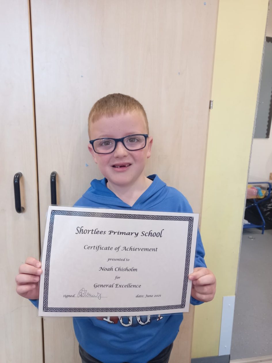 Certificates | Shortlees Primary & ECC