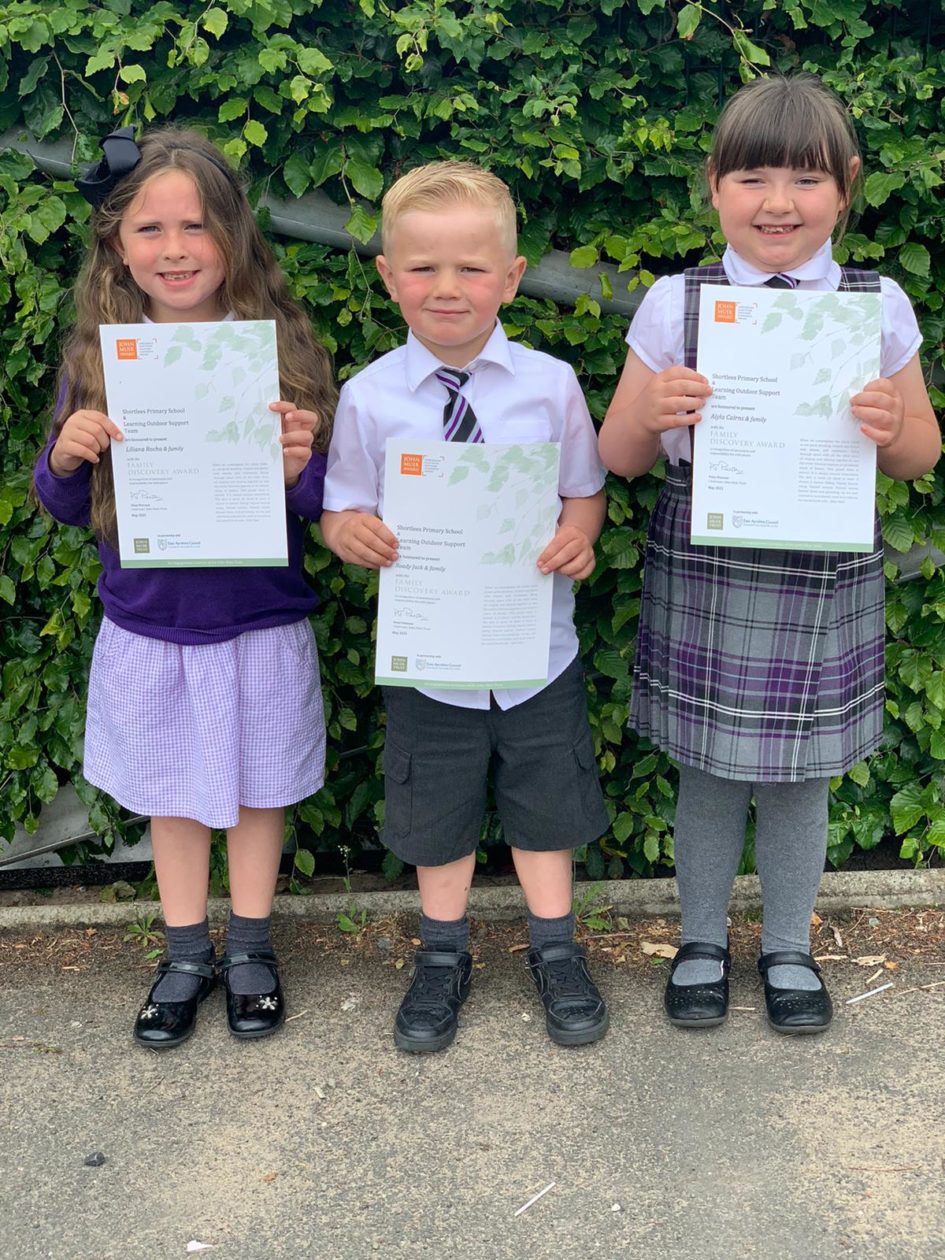 Certificates | Shortlees Primary & ECC