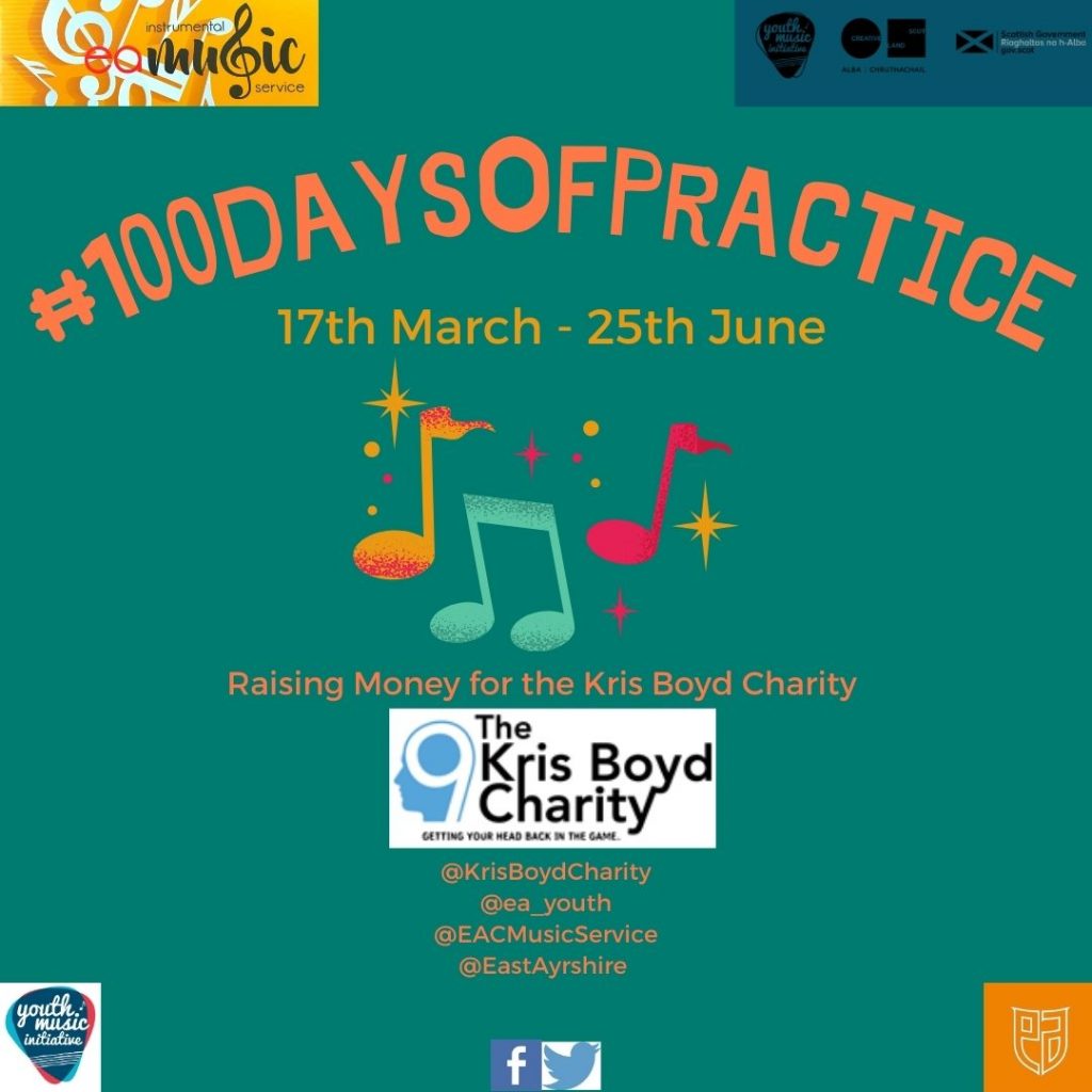 100 Days Of Practice Stewarton Academy Music Department