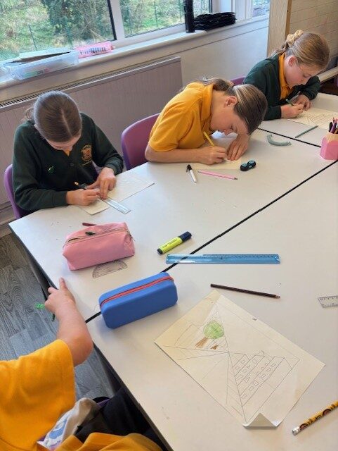 1-point perspective art