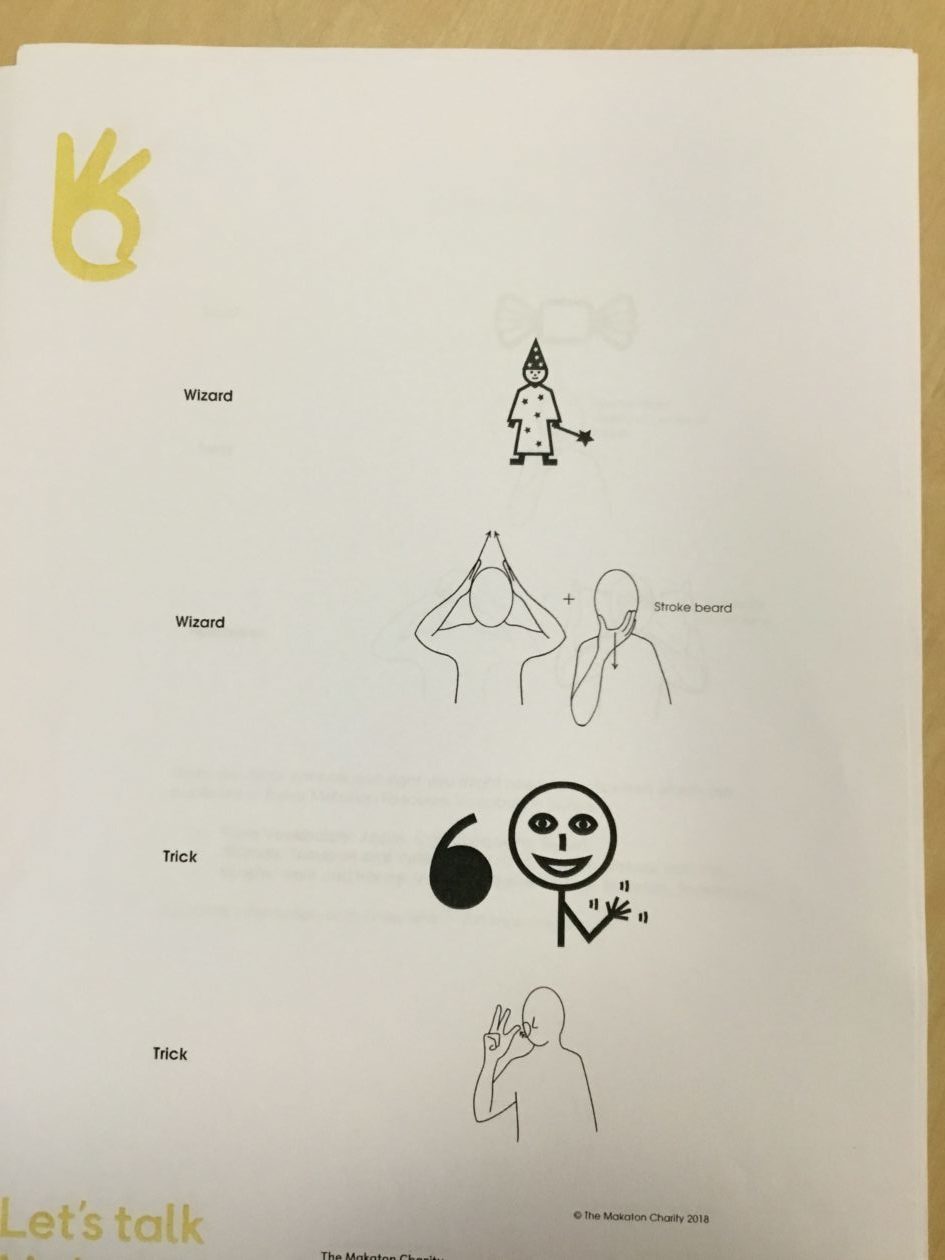 Makaton and Languages | Whatriggs ECC