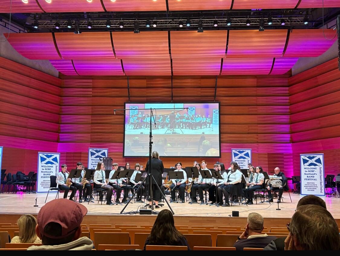 Wind Band success at Scottish Concert Band Festival final! | Stewarton ...