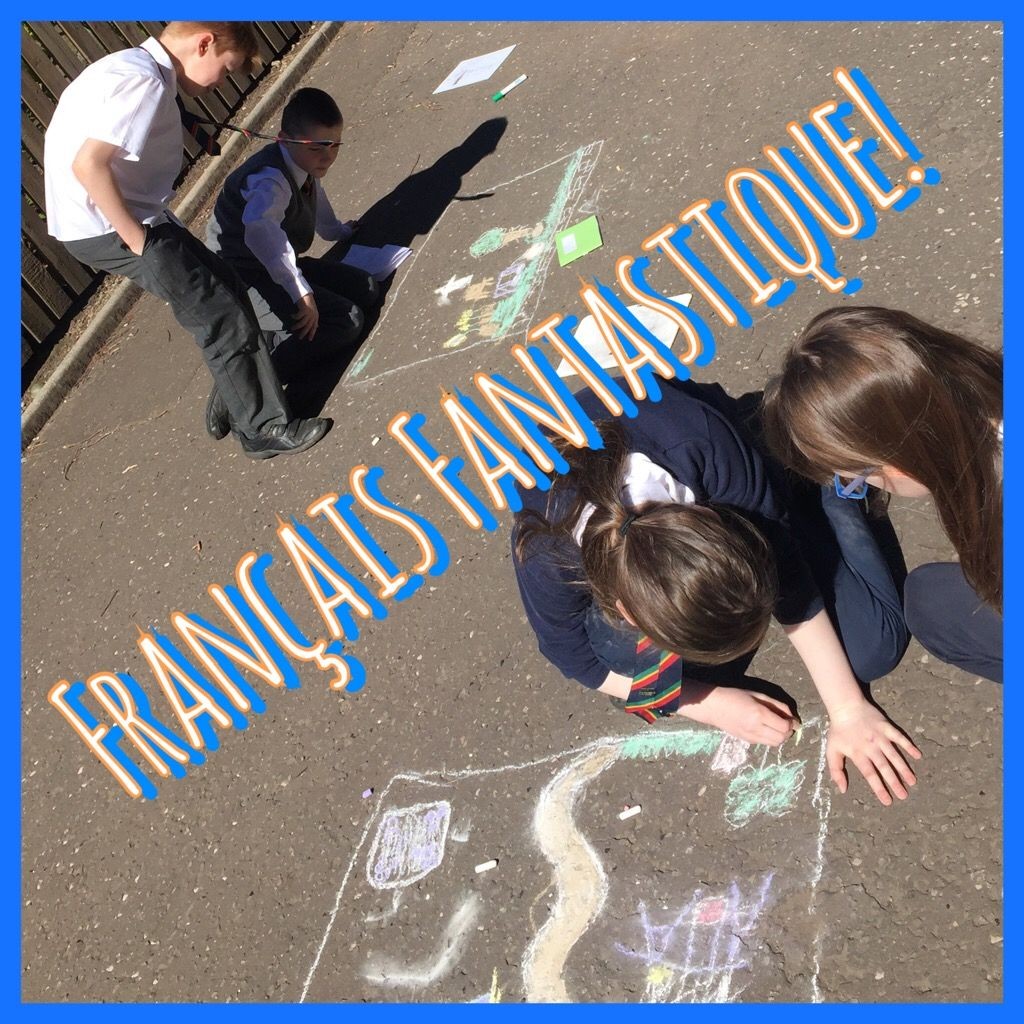 Learning French Outdoors! – Bearsden Primary School