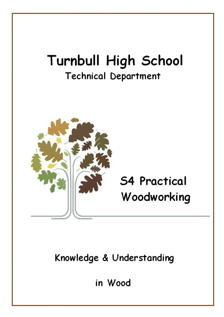 N5 Practical Woodwork – Turnbull High School Technical Department