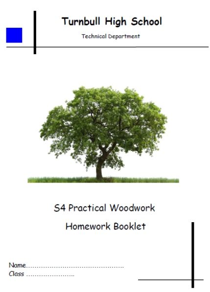 N5 Practical Woodwork – Turnbull High School Technical Department