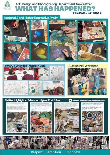 Art, Design and Photography Department Launch Monthly Newsletter ...