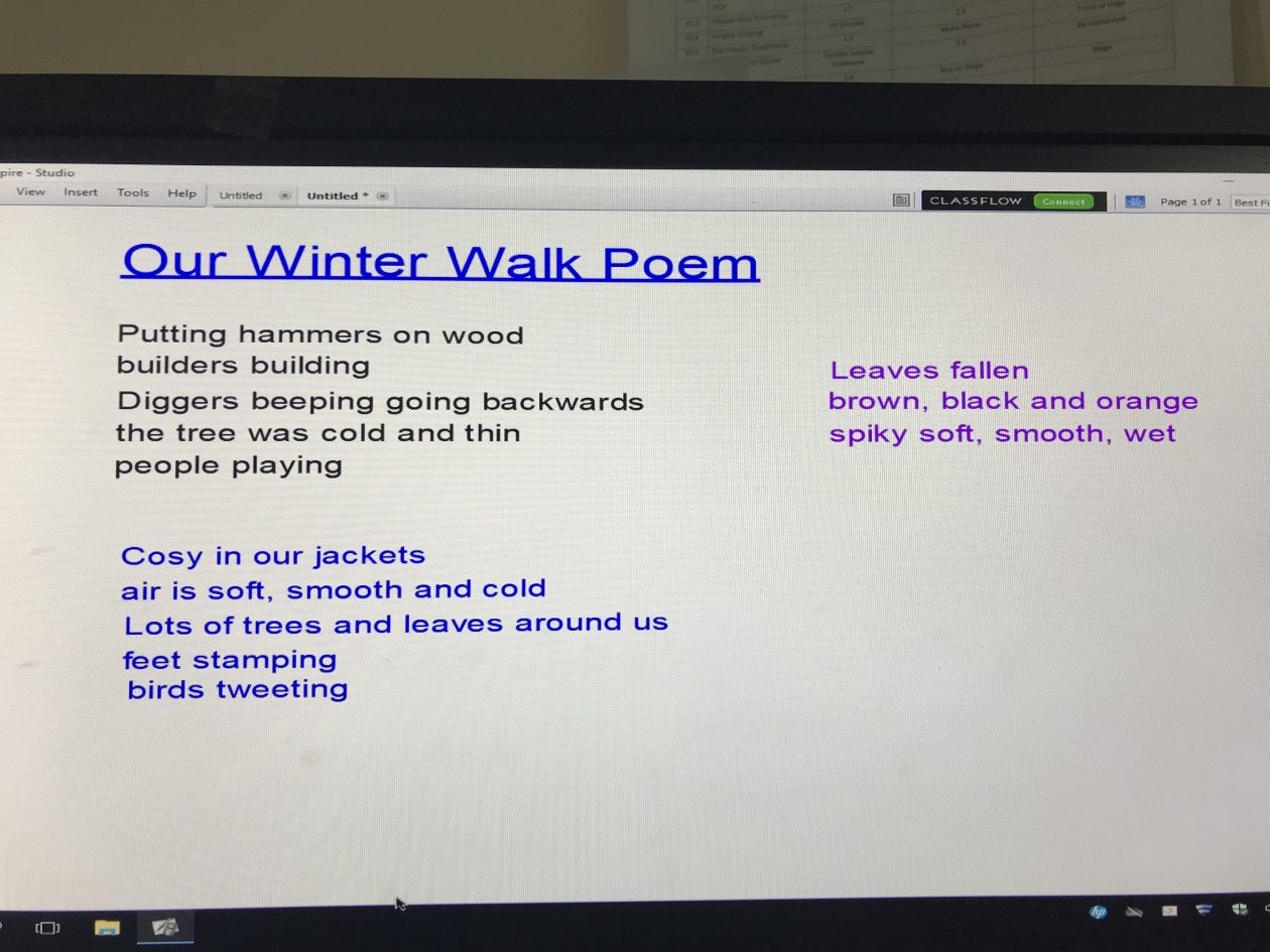 Winter Walk Poem – P6.20 Blog 2023/24