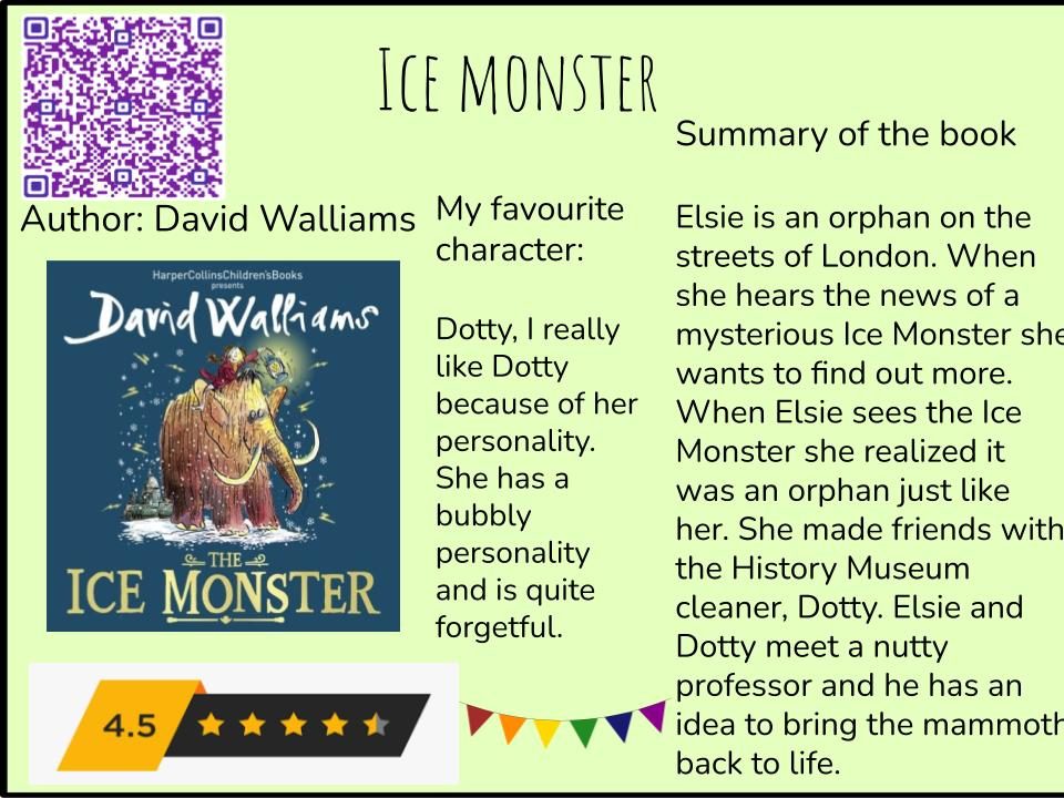 The Ice Monster | P7.28 Blog 2023/24