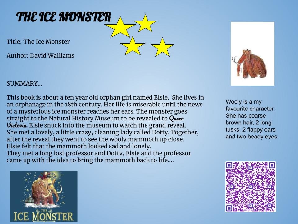 The Ice Monster | P7.28 Blog 2023/24