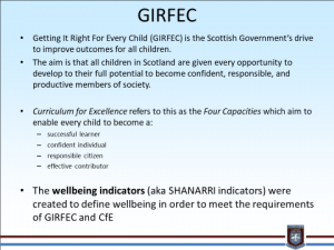 GIRFEC | SNHS Health & Wellbeing and Equality Website