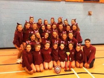 Scottish School Cheerleading Success – St Ninian's High