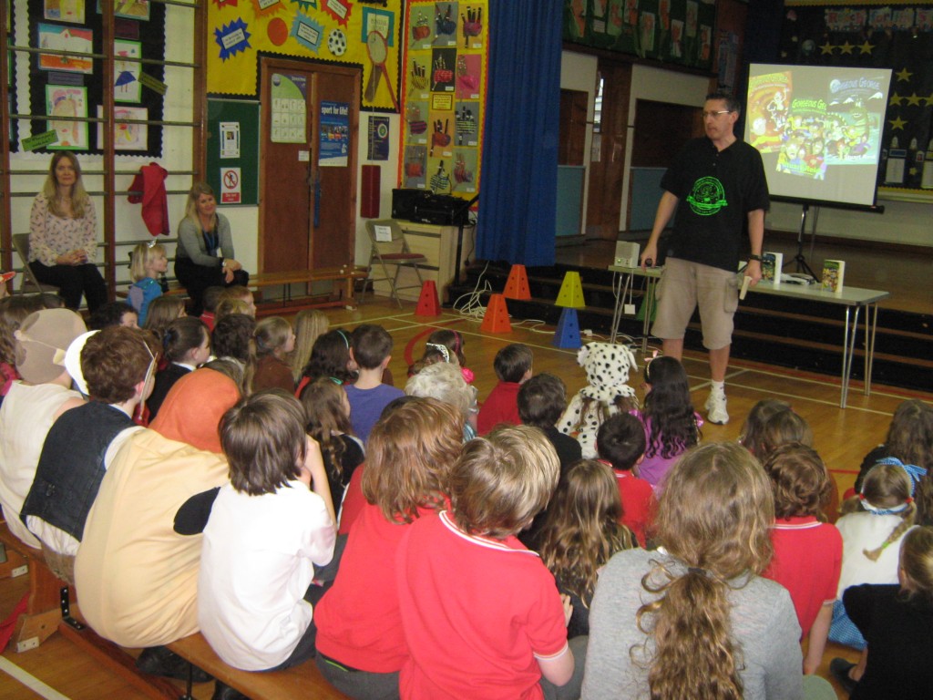 Stuart Reid – Author Visit | Uplawmoor Primary
