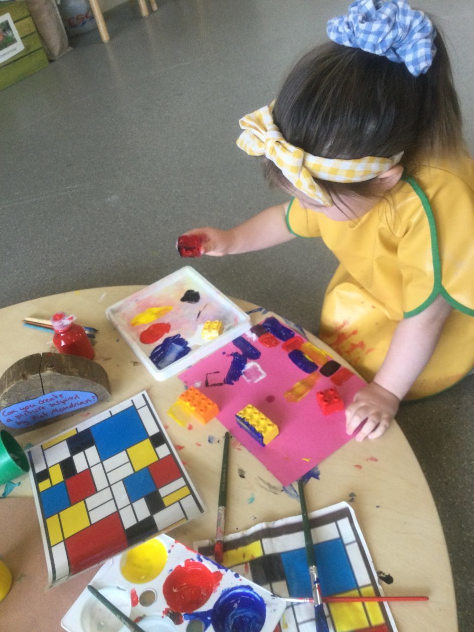 Some of our Piet Mondrian inspired Art work 🎨😃 | Cart Mill Family Centre
