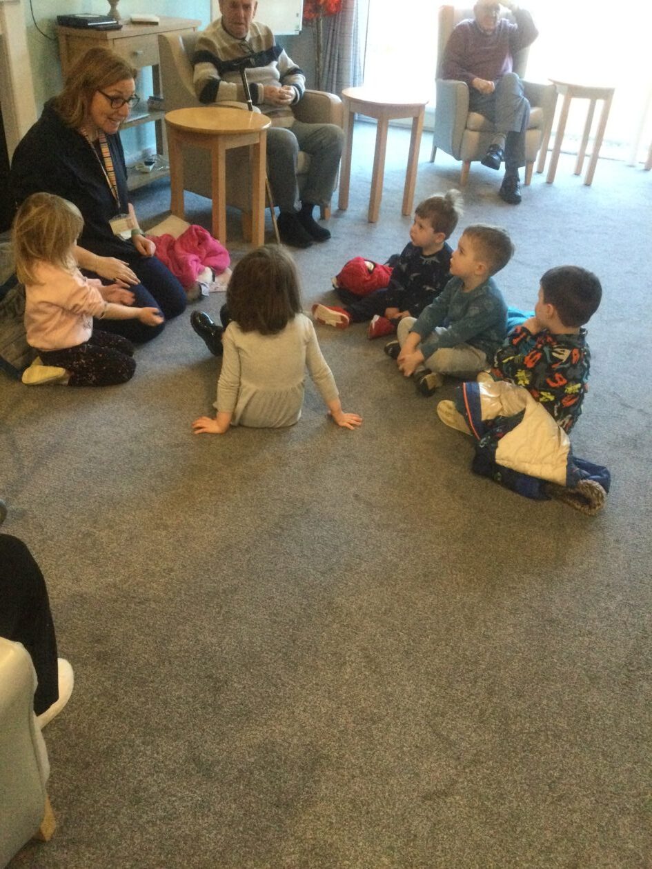 Intergenerational play 😀 | Cart Mill Family Centre