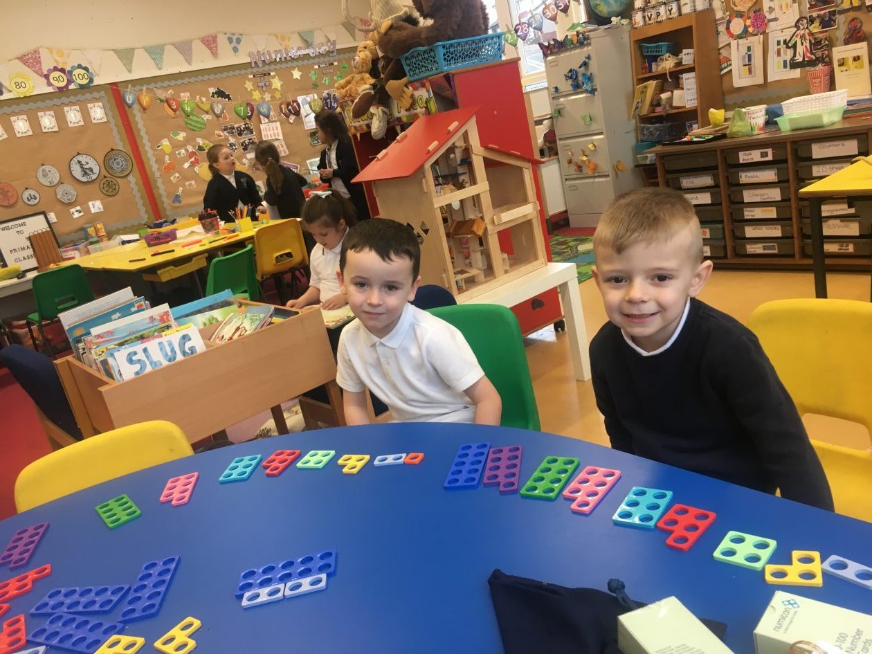 Investigating numbers and building a number line | Primary 7/1 2024-2025