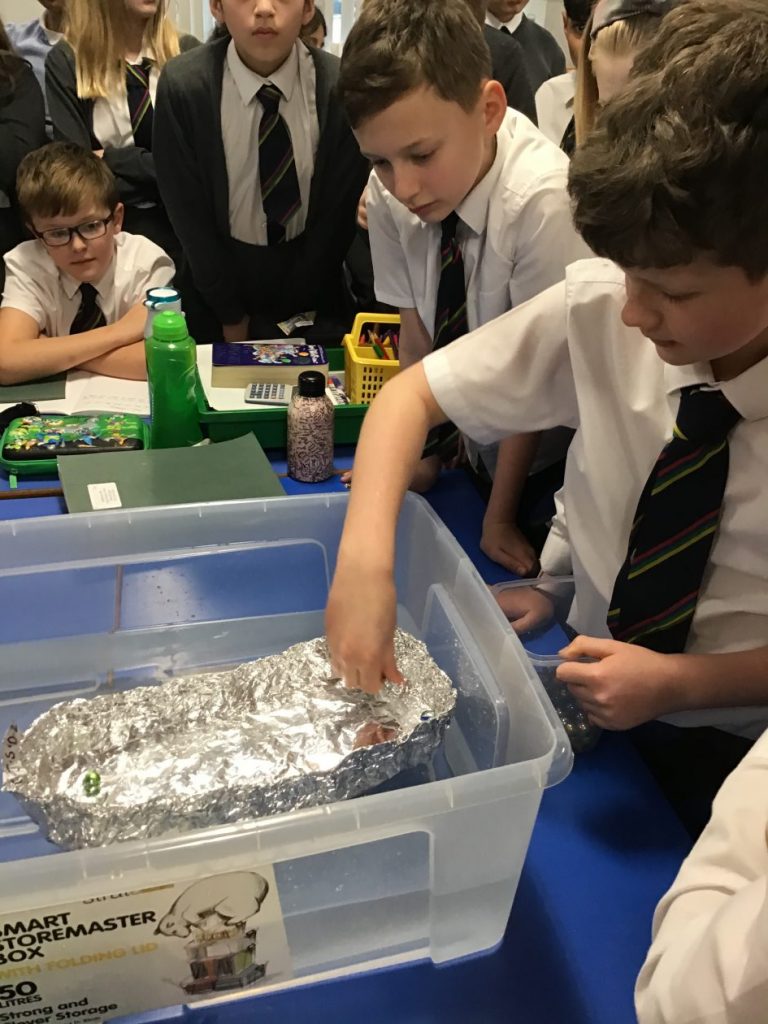 Tin Foil Boat Experiment – Kirkhill Primary (P7c)