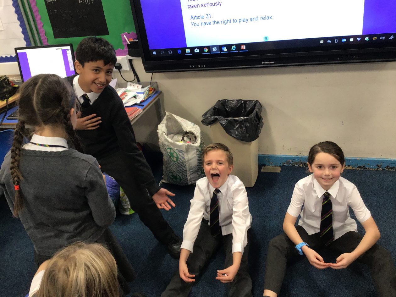Learning Our Rights Through Drama – Kirkhill Primary (P4a)