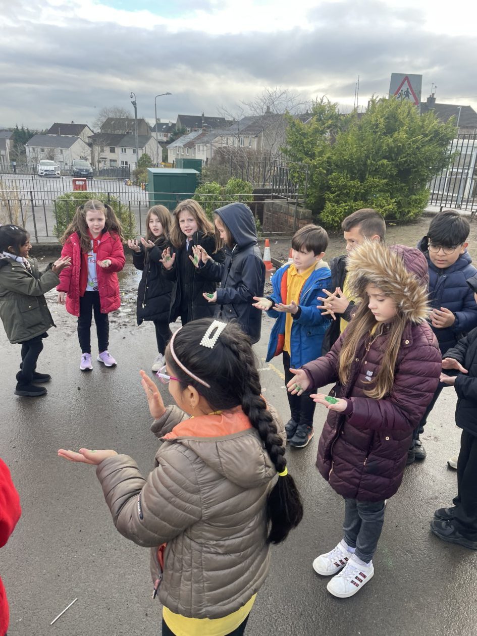 STEM – how do germs spread? – Primary 5b 2024/2025