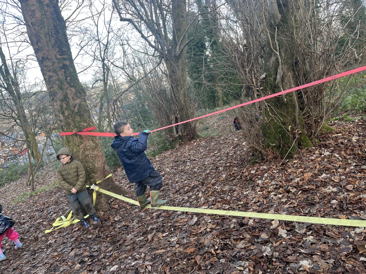 Making our mark in forest school ! | P4b 24/25