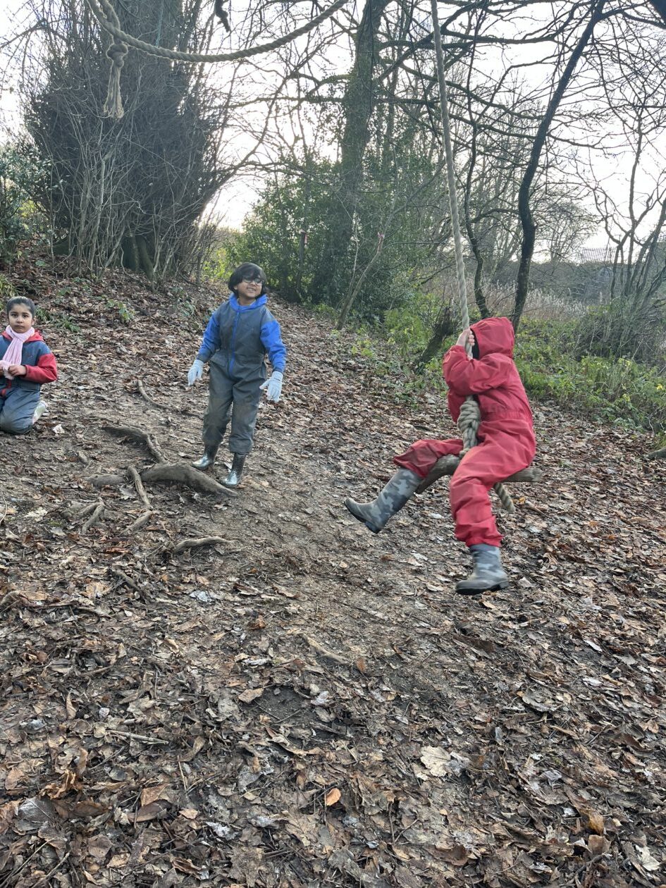 Making our mark in forest school ! – P5b 25/26