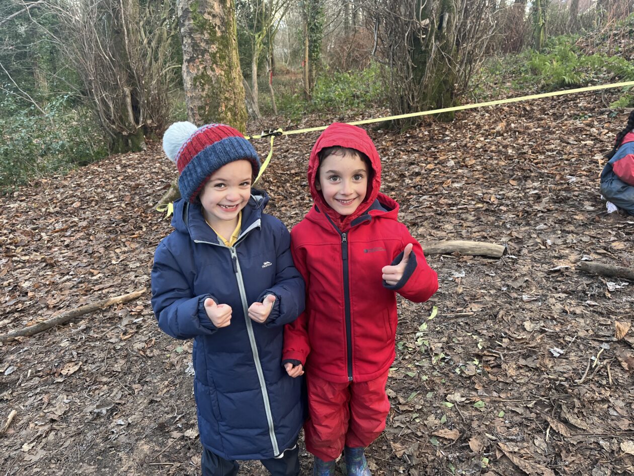 Making our mark in forest school ! | P3b 23/24