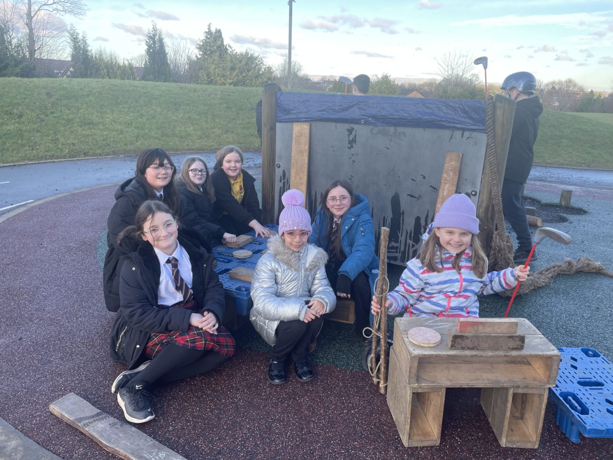 An Outdoor Victorian Classroom! – Primary 7b 23/24