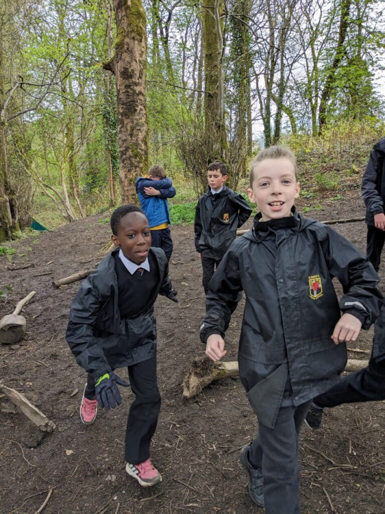 First day back at Forest School! – Primary 7b 23/24