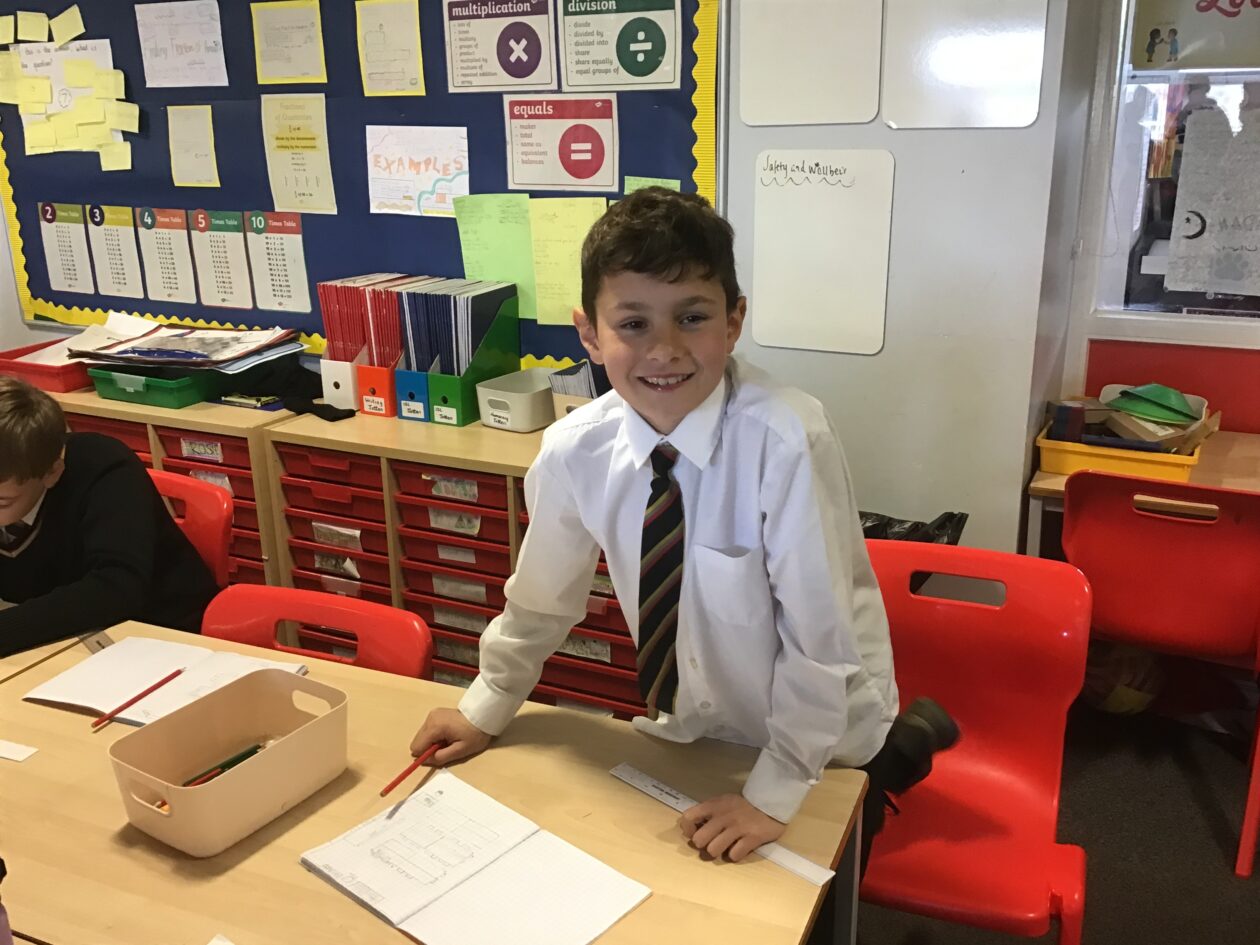 Scale drawing our classroom from a birds eye view – Primary 7b 23/24