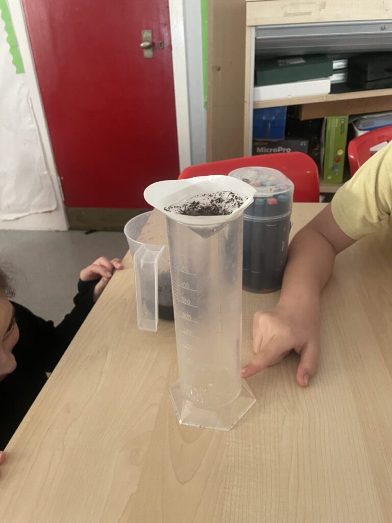 STEM – water filtration and distillation.