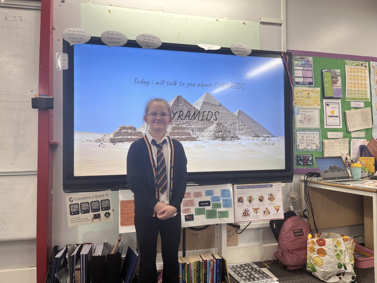 Solo Talk Presentations! – Primary 5b 23/24