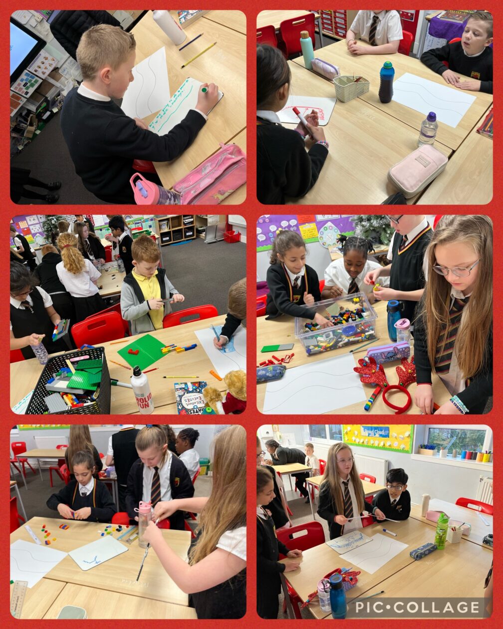 Make Your Mark – Lego Challenge 18.12.23 – Primary 5b 23/24