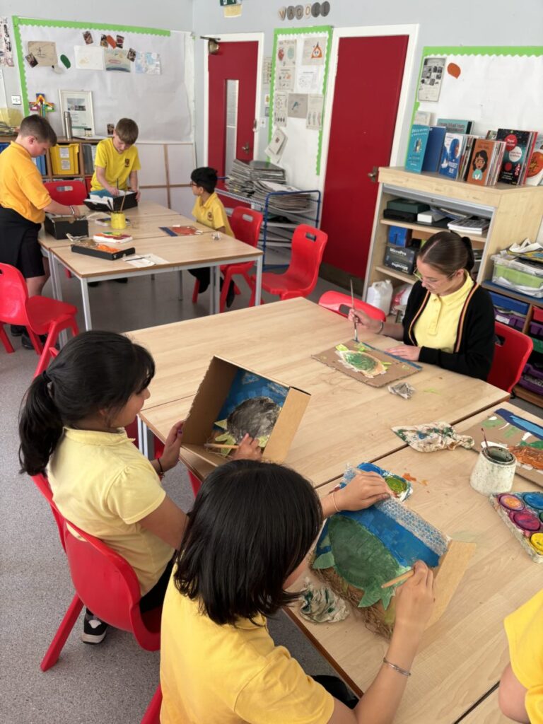 Cardboard Creations! | Primary 6a 2024/2025