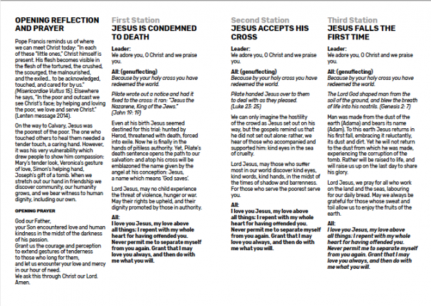 The Stations of the Cross | SNHS Faith Life