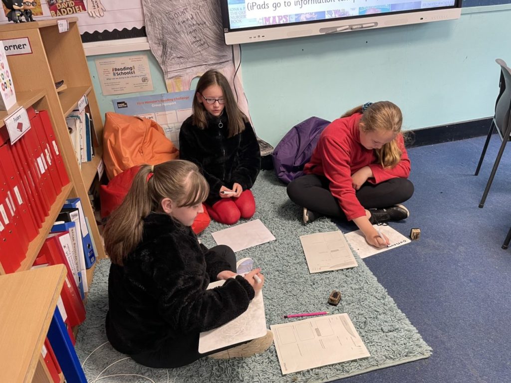 Day 1 – Idea generation and Planning – Bonnybridge Primary Literacy