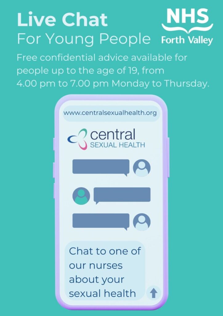 NHS Live Chat Service – Integrated Pupil Support at Denny High School