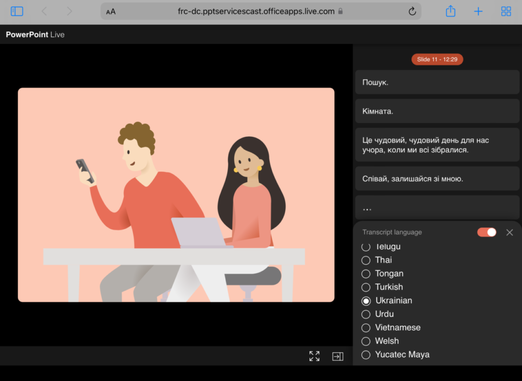 PowerPoint: Presenting with Live Subtitles – DigiLearnFalk