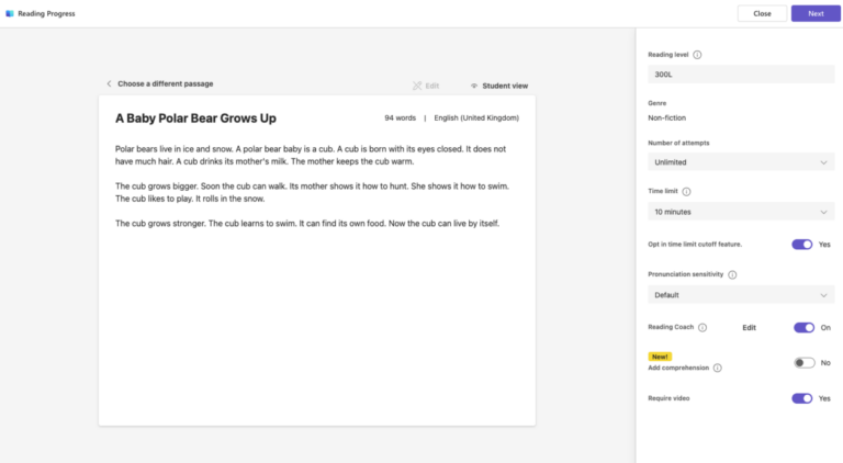Microsoft Reading Coach: Get Started – DigiLearnFalk
