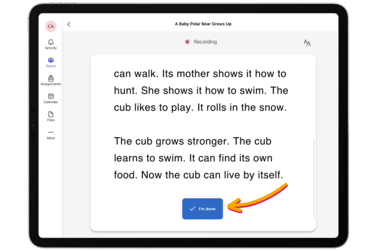 Microsoft Reading Coach: Get Started – DigiLearnFalk