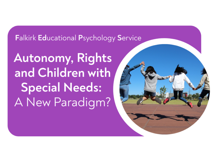 New Children’s Rights Legislation – Falkirk Educational Psychology Service
