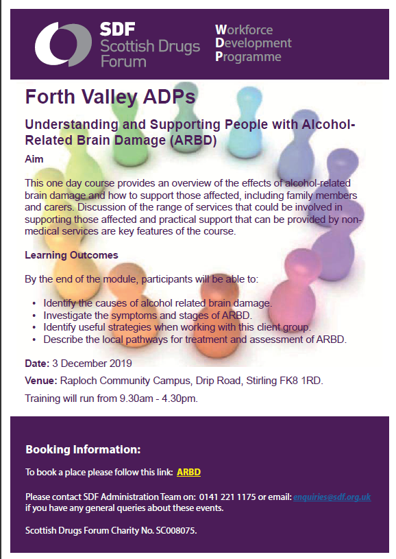 Course: Understanding and Supporting People with Alcohol- Related Brain ...