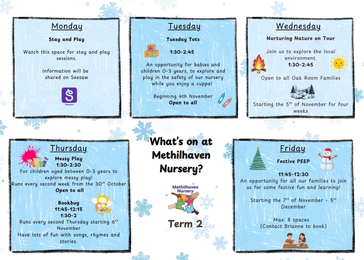 Family Learning Timetable