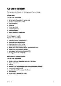 Higher Human Biology