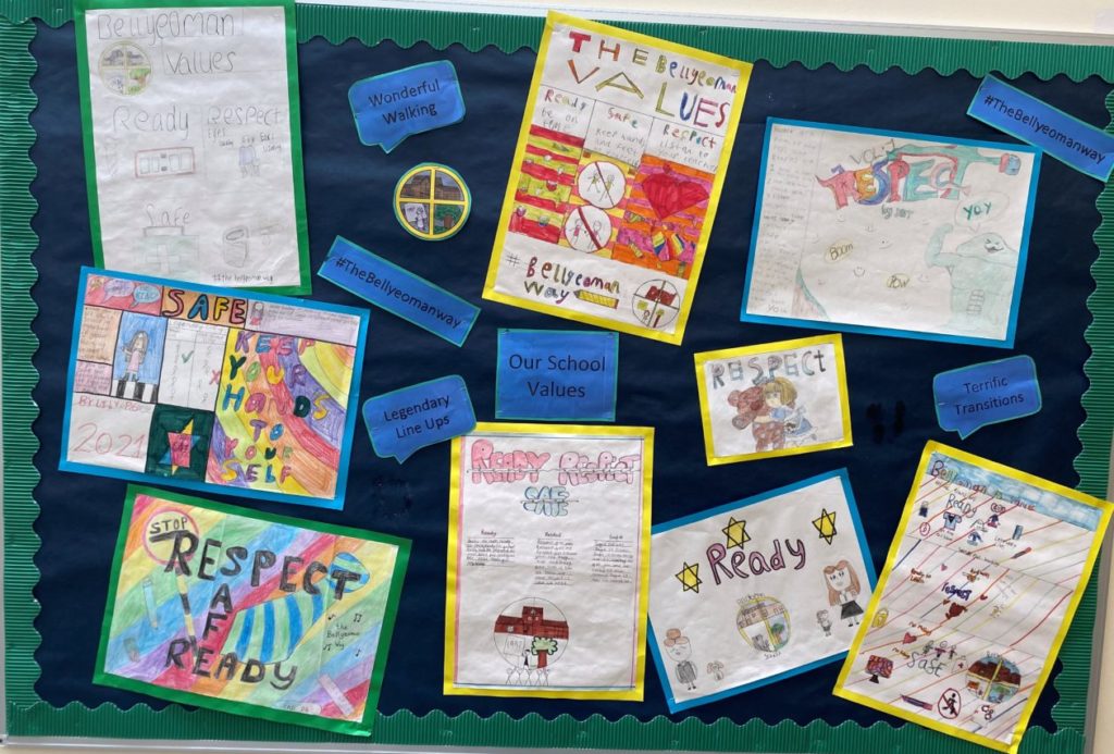 Our School Values | Bellyeoman Primary School and Nursery