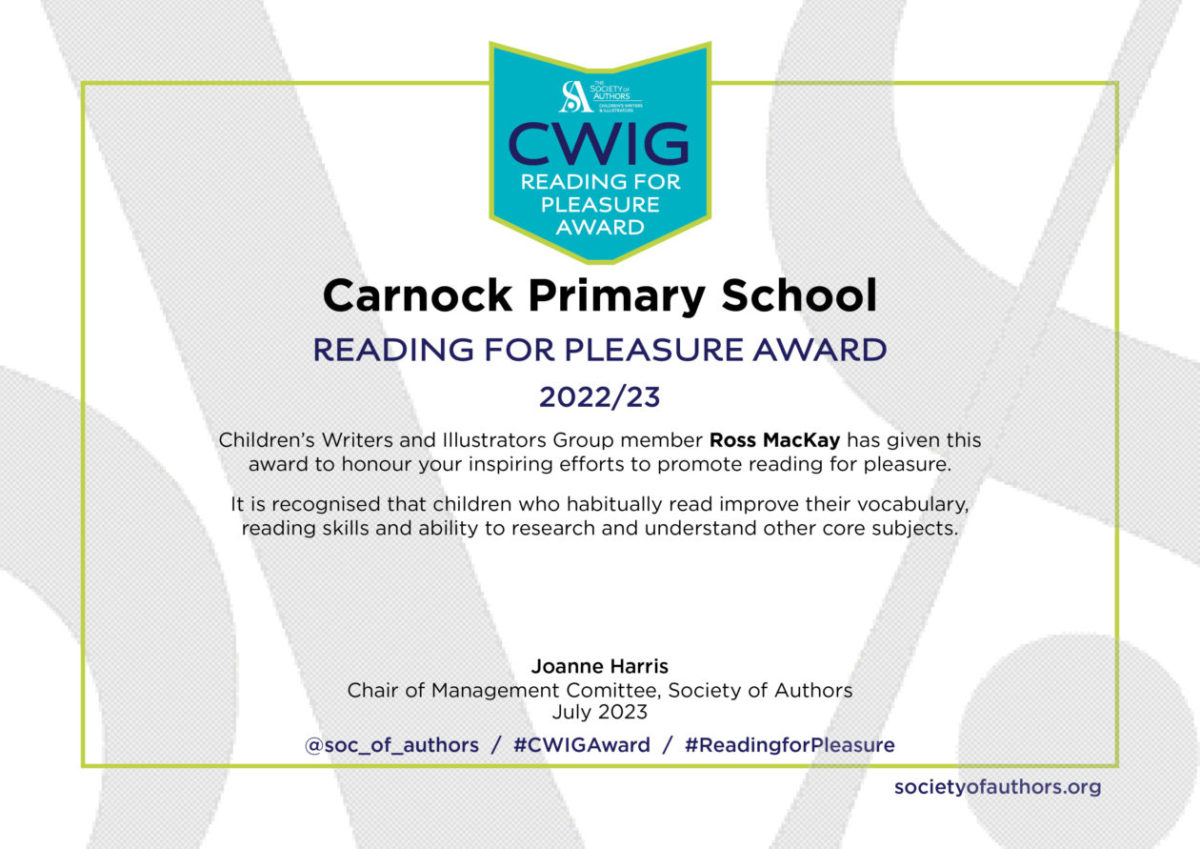Book Festival June 2023 – Carnock Primary School