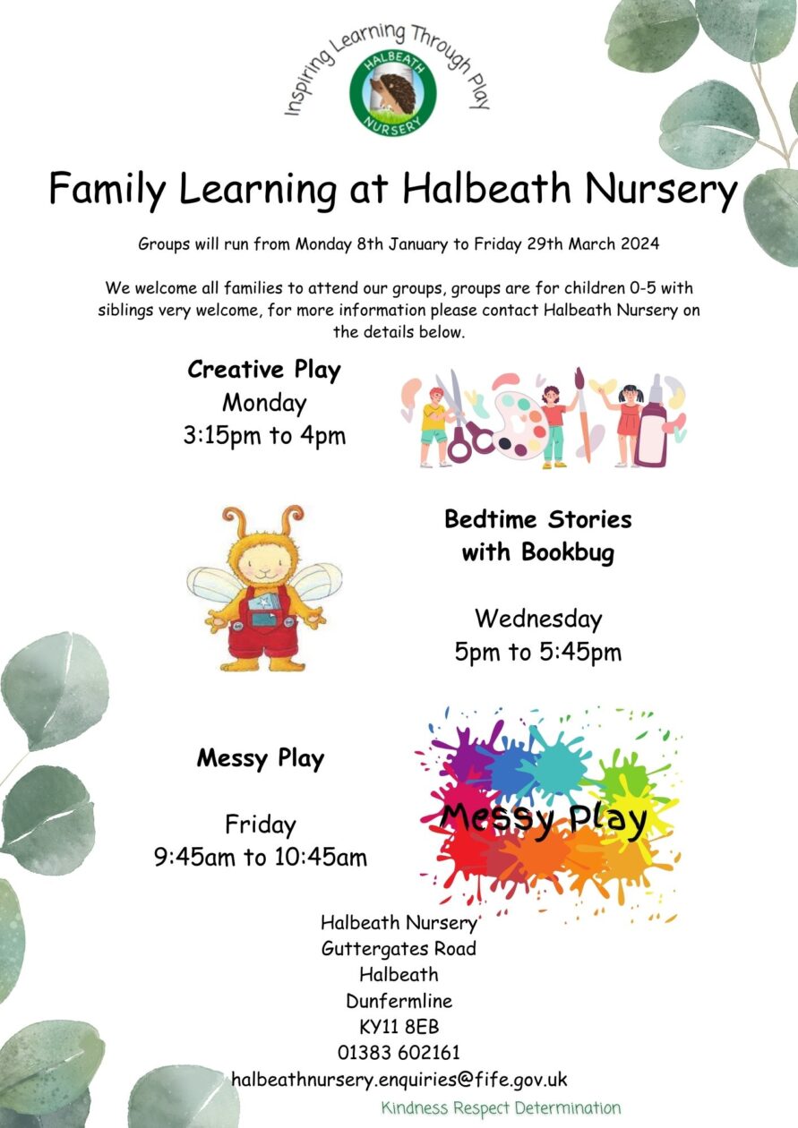 Family Learning Activities | Halbeath Nursery
