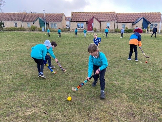 P1-7 Hockey (February 2022) | Kingsbarns Primary School
