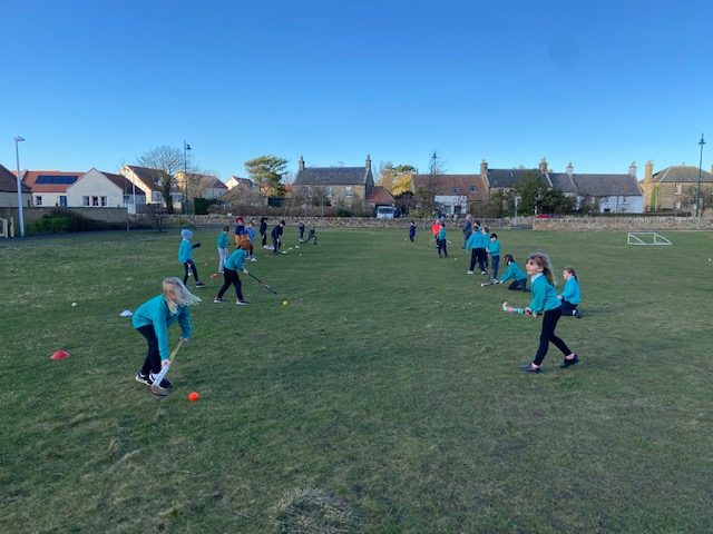 P1-7 Hockey (February 2022) | Kingsbarns Primary School
